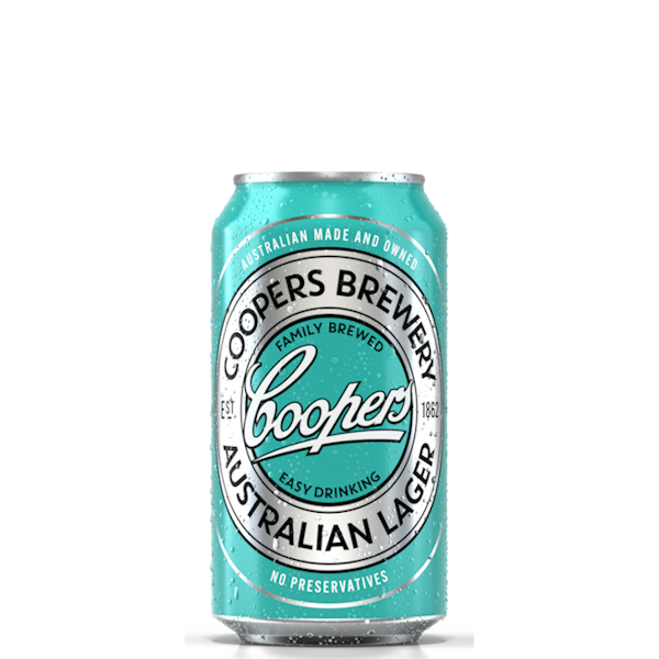 Coopers Australian Lager 375ml Cans x 24 (Staff) – The Tasting Room