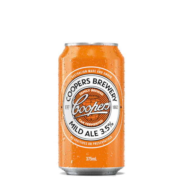 Coopers Mild Ale 375ml Cans x 24 (Staff) – The Tasting Room