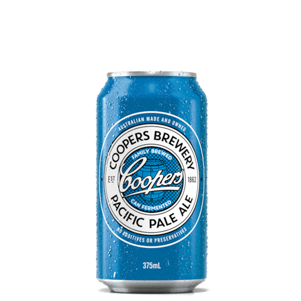 Coopers Pacific Pale Ale 375ml Cans x 24 (Staff) – The Tasting Room